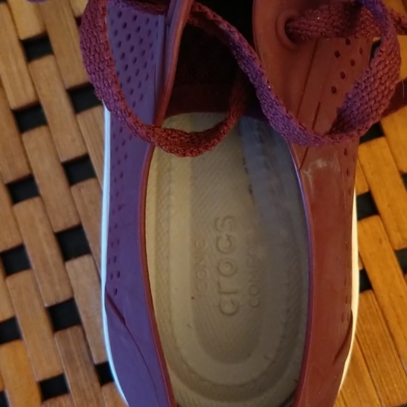 CROCS | Shoes | Mens Maroon Crocs | Poshmark